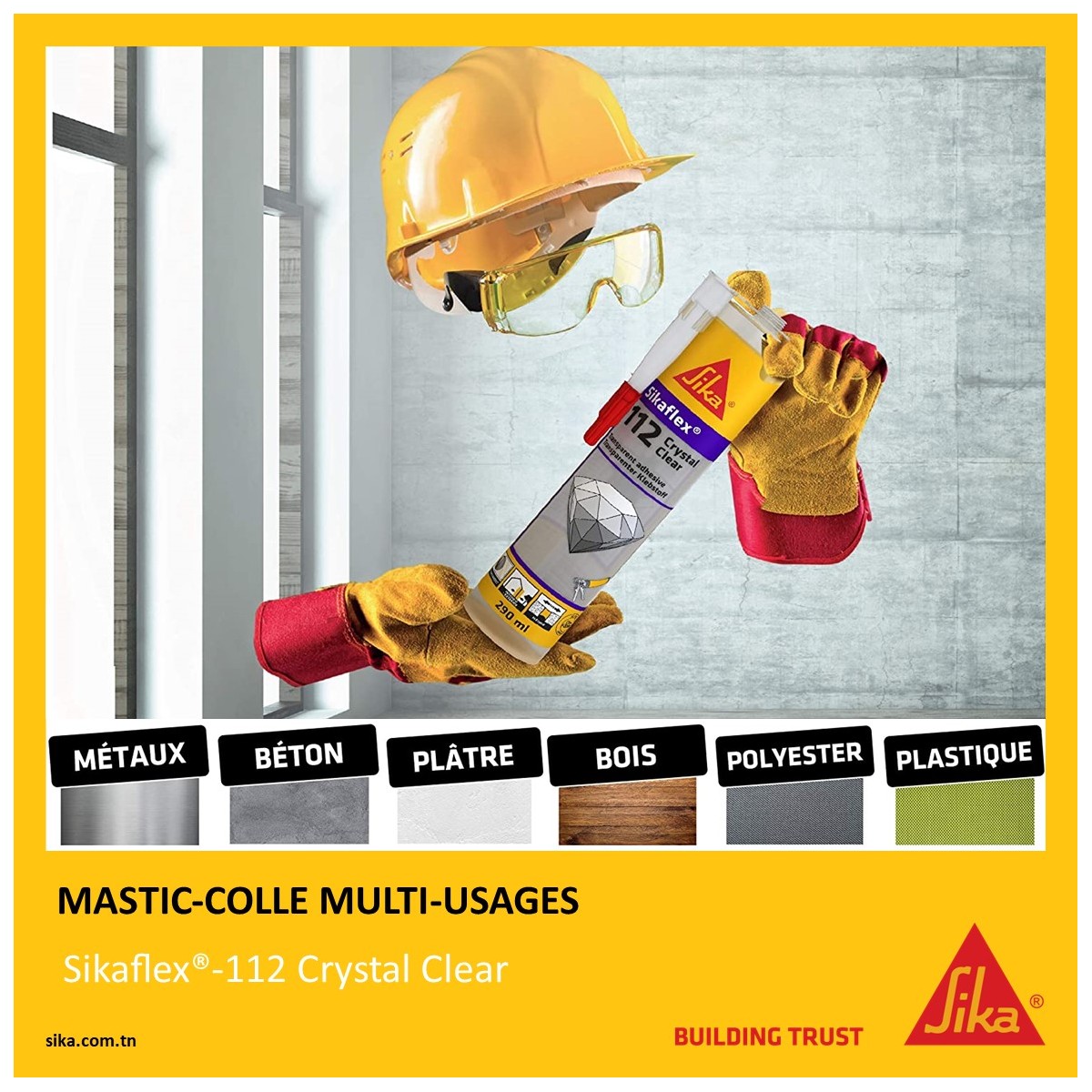 SIKAFLEX 112 CRYSTAL